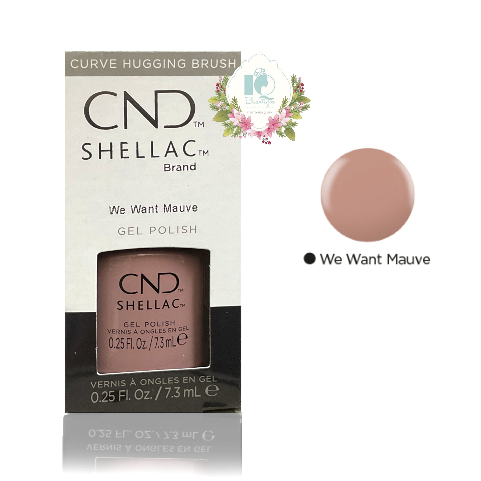 CND Shellac UV Gel Polish 0.25 oz NIB We Want Mauve | eBay