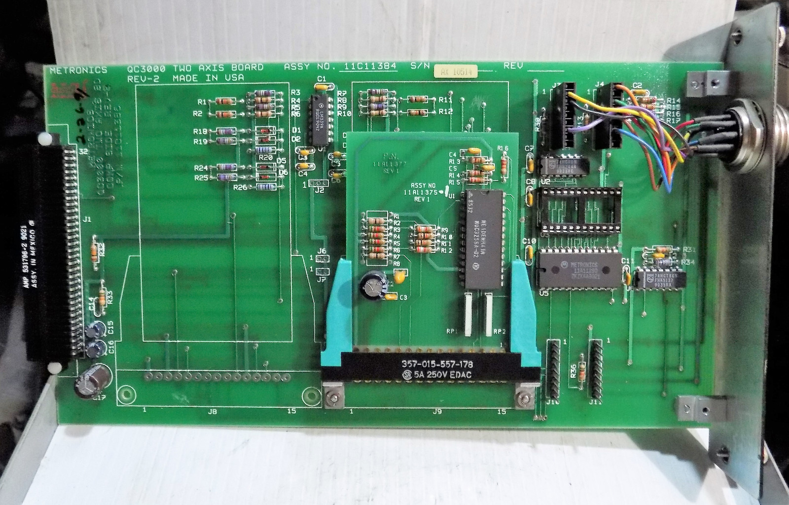 MELTRONICS QC3000 Two Axis Board Z Axis PCB From MILTRONICS QUADRA ...