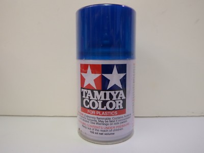 Tamiya - COLOR SPRAY PAINT FOR PLASTICS 100 ml - TS-72 CLEAR BLUE | eBay