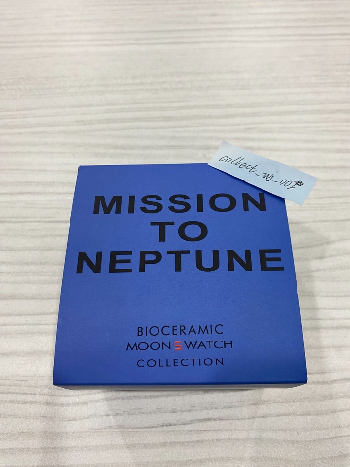 Swatch Mission To Neptune - Bioceramic Speedmaster Moon | eBay