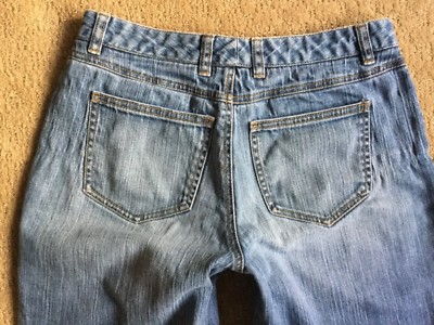 Talbots Stretch Cuffed Capri Jeans - Sz 4 - Great Condition! | eBay