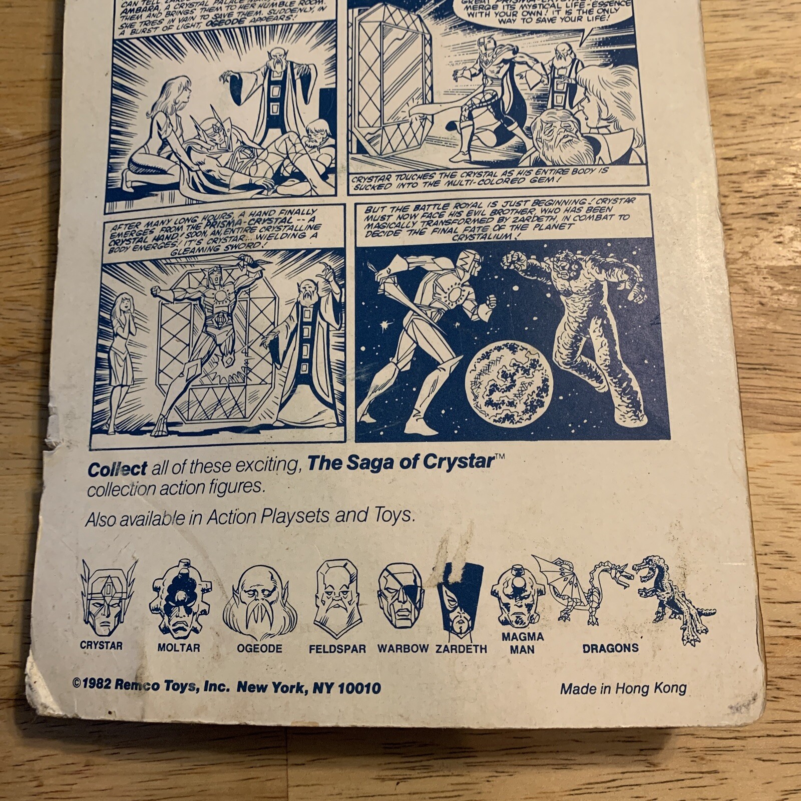 The Saga of Crystar OGEODE Crystal Warrior Action figure 1982 Remco Prisma Sword | eBay
