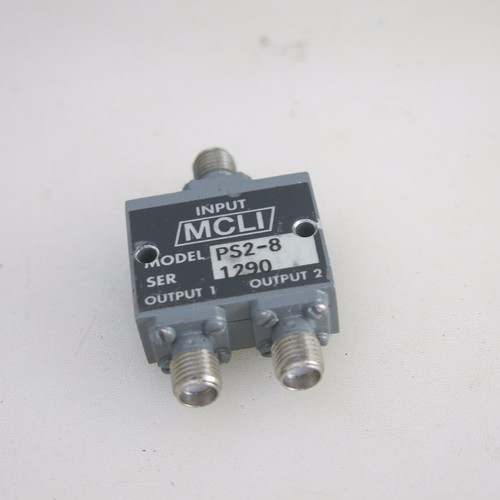 1PC MCLI PS2-8 8-12.4GHz RF Coaxial One-to-Two Power Splitter #A6-31 ...