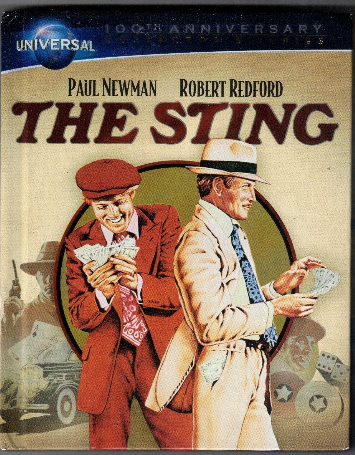 The Sting (Blu-ray/DVD, 2012, 2-Disc Set, Collectors Series) w/ booklet ...