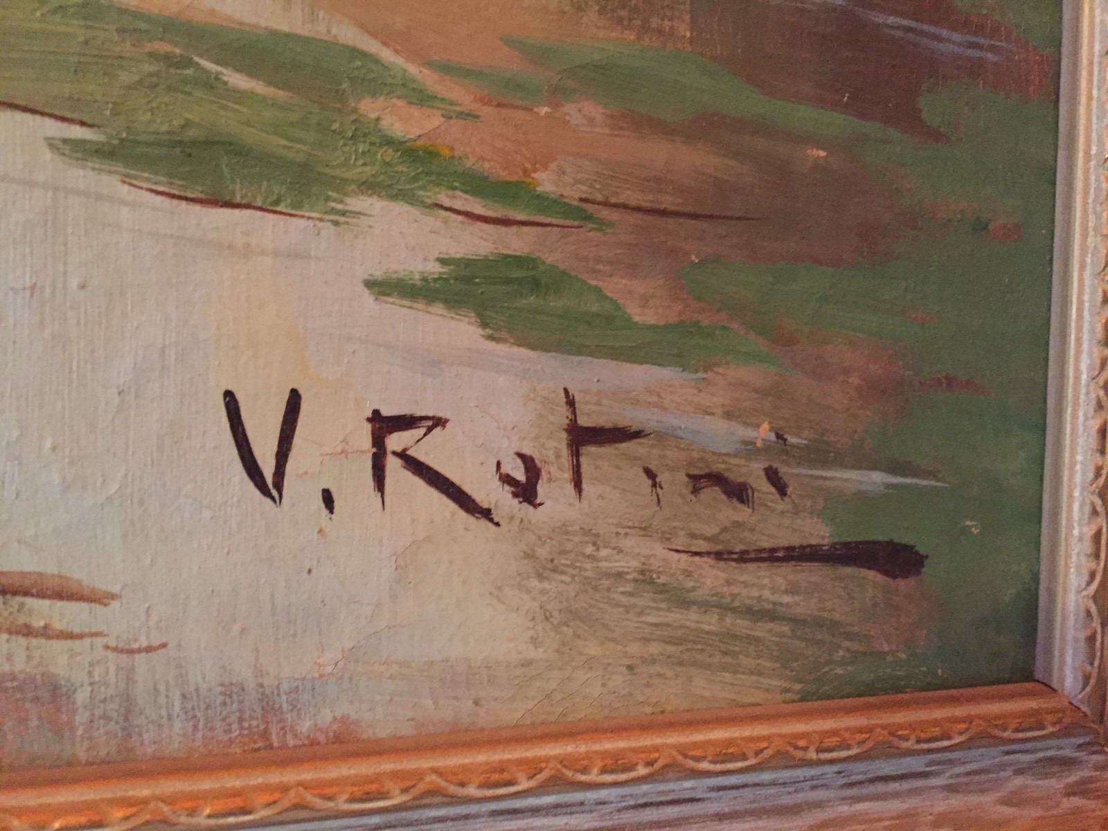 Valerio Rotini Italian Artist Impressionist Landscape Oil Painting 23 ...