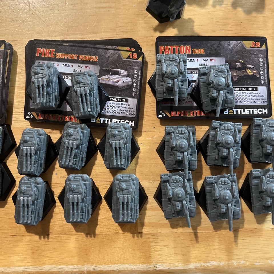 Battletech - Large Selection of Individual Vehicles [Mercenaries ...