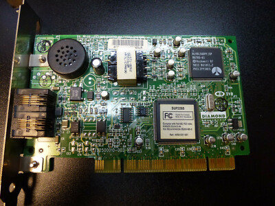 Diamond SUP2260 XP561 PCI 56K Modem Card | eBay