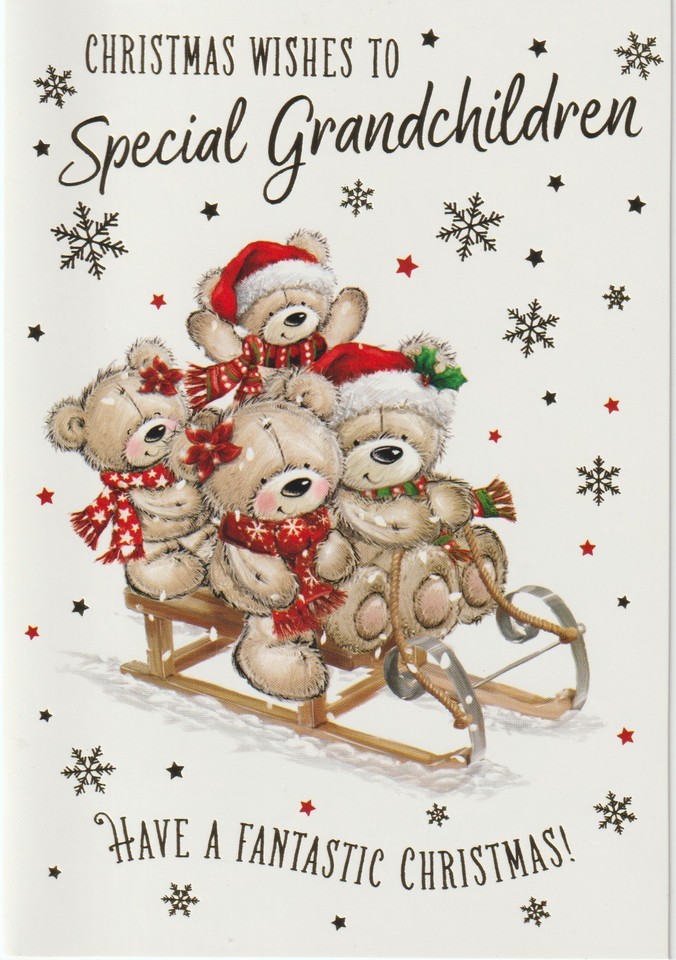 A. Grandchildren Christmas Card ~ To Special Grandchildren | eBay UK