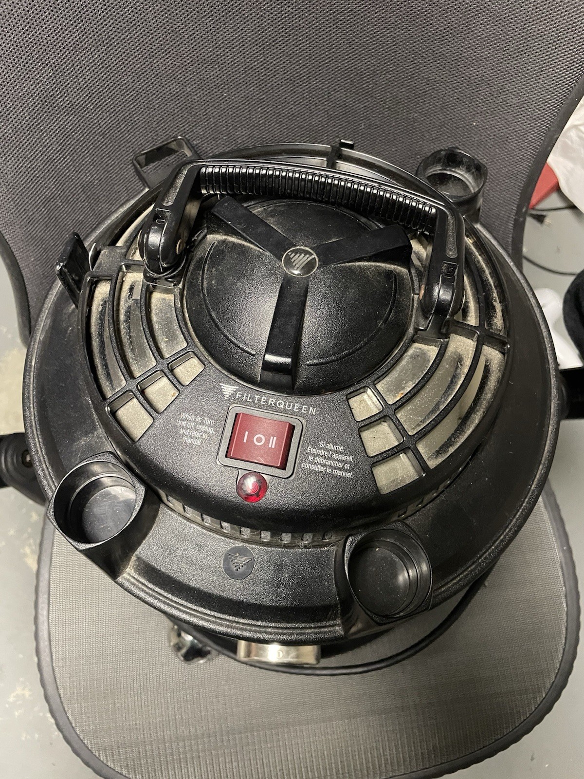 Filter Queen Majestic M360 Canister Vacuum Cleaner Motor Swivel Casters ...