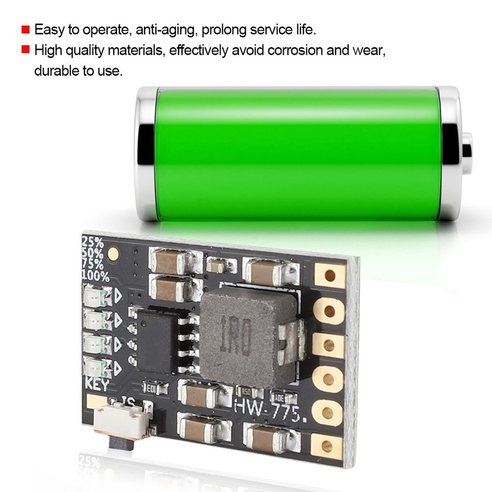 5pcs 2A 5V Lipo Battery Module Power Supply Mini Charging Board Boost ...