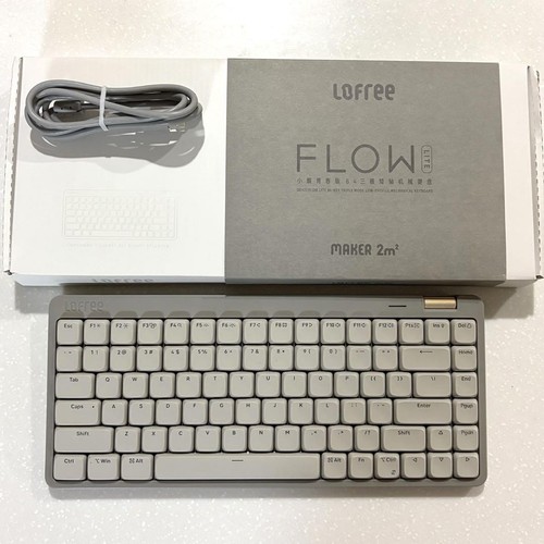 Lofree Flow Lite 84 Gray Keyboard Mechanical Keyboard Low Profile ...