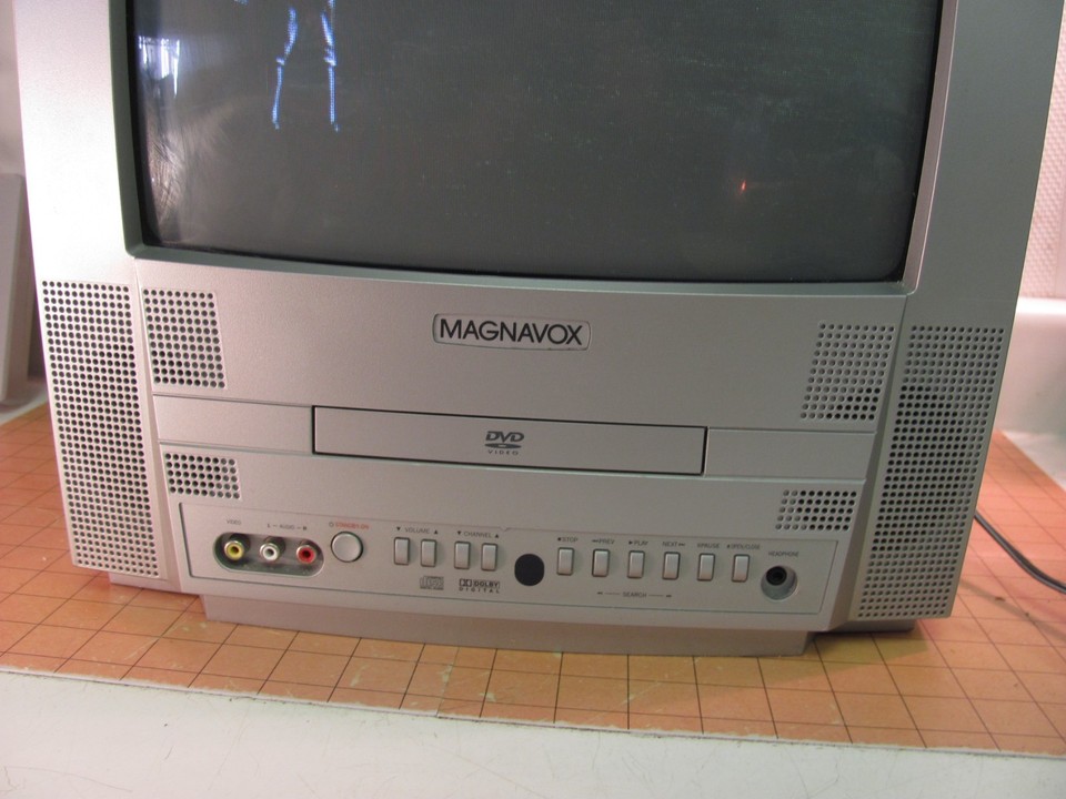 Magnavox MWC13D5 13” CRT TV DVD Combo Retro Gaming - Fully Tested! (No ...