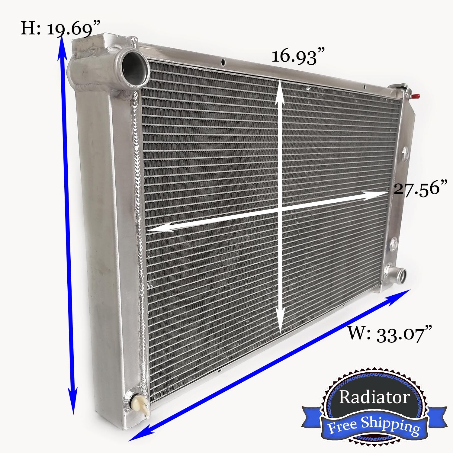 Radiator For Pontiac Firebird Trans Am Esprit Formula V8 AT/MT 1970 ...