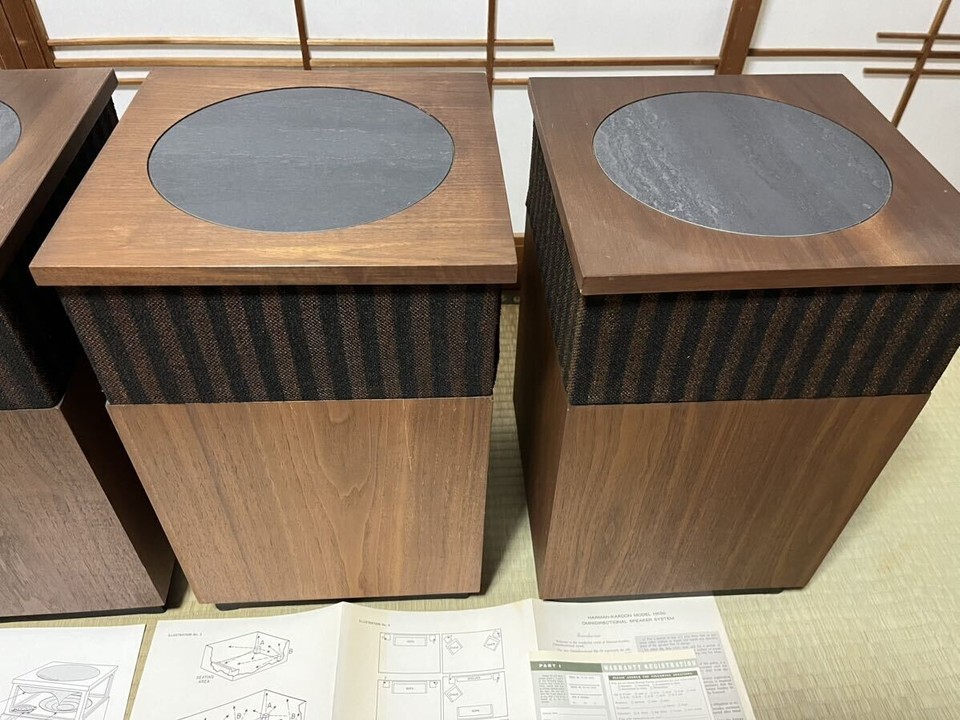 HARMAN-KARDON Speaker HK-50 Vintage Rare Wood From Japan | eBay