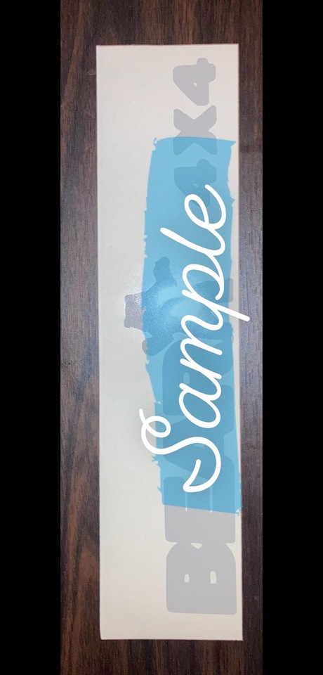 10” Vinyl Decal Fortnite Truck Bear 4x4 Bumper Decal Sticker | eBay