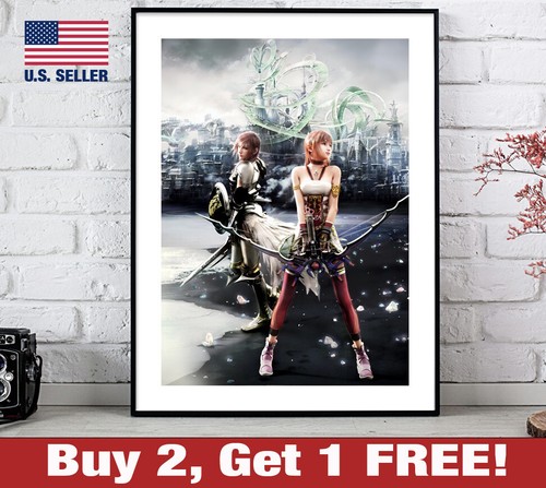 Final Fantasy 13 XIII Poster 18" x 24" Print Game Room Wall Art 1 | eBay