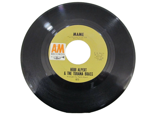 45 RECORD - HERB ALPERT & TIJUANA BRASS - MAME | eBay