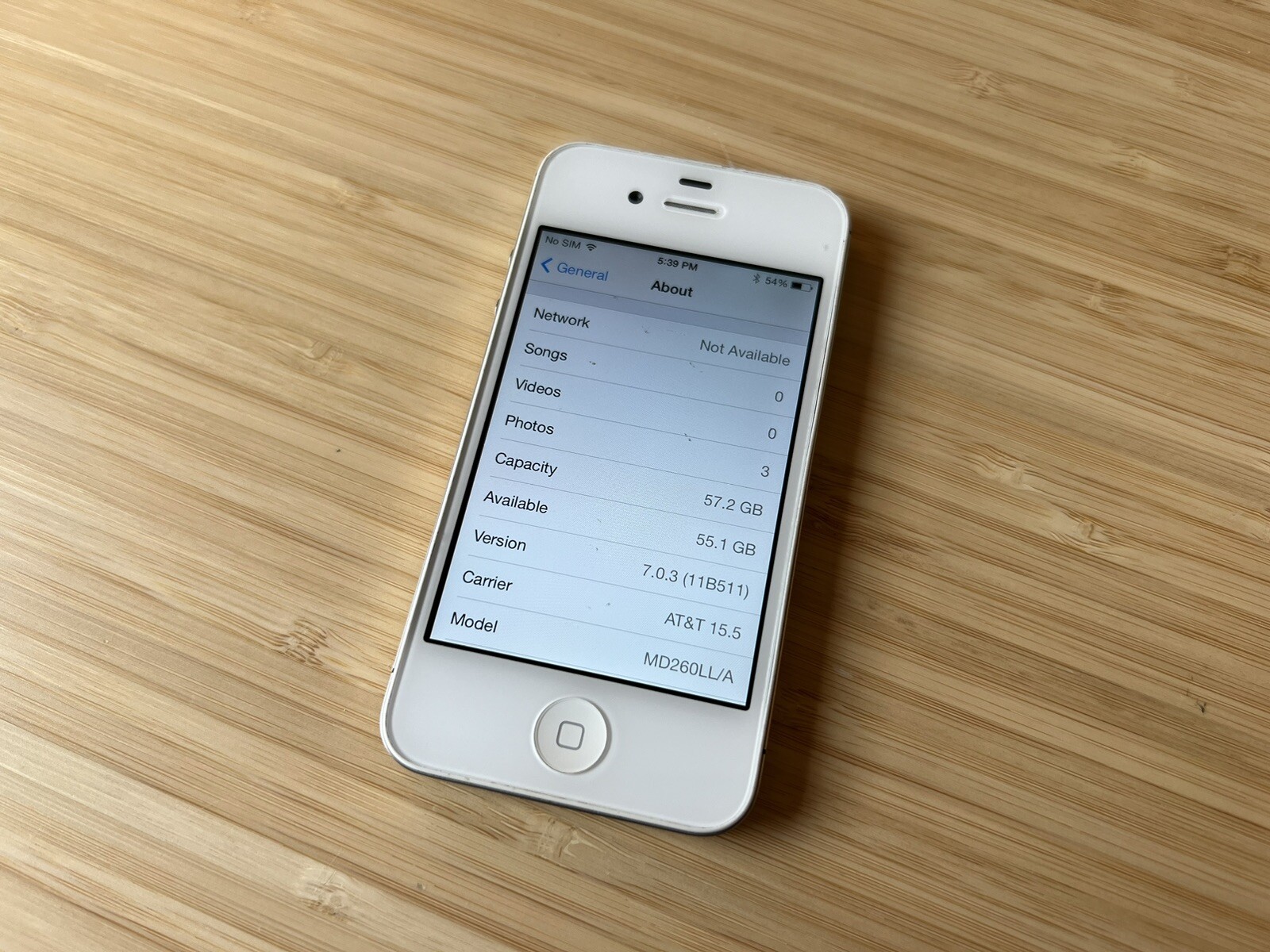 Apple iPhone 4s - 64 GB - iOS 7.0.3 885909528073 | eBay