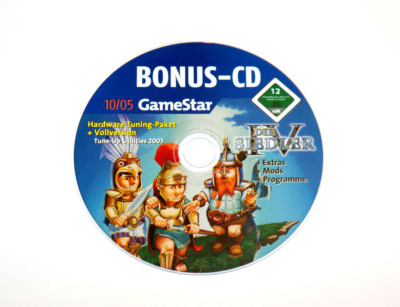 2005 Gamestar Bonus CD The Settlers / Die Siedler IV + Extras + Mods ...