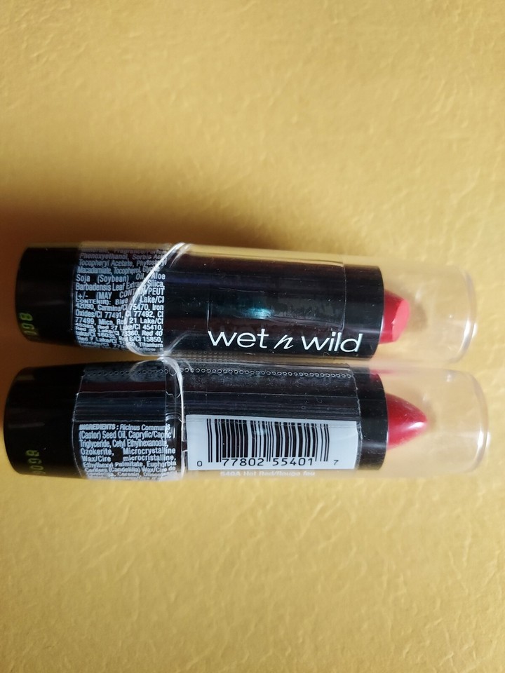 LOT OF 2 WET N WILD # 540A HOT RED 0.13 OZ. | eBay
