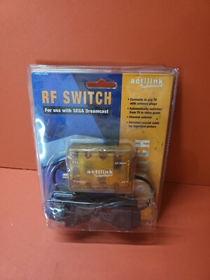 Actilink Technologies RF Switch for Sega Dreamcast ~ Sealed | eBay