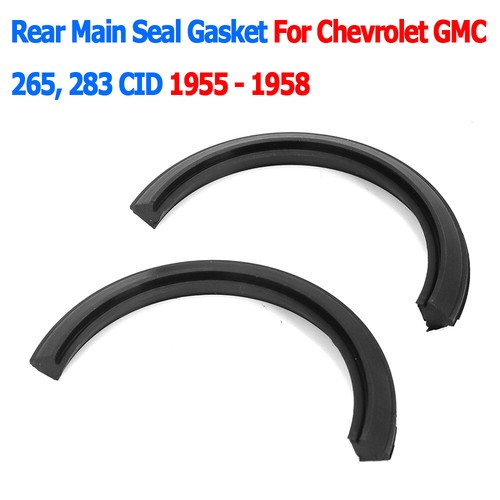 Rubber Rear Main Oil Seal Gasket For 1955,1956,1957,1958 Chevrolet V8 ...
