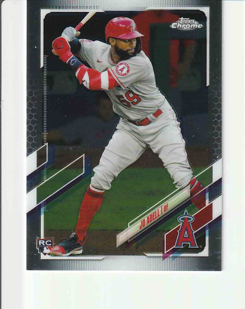 2021 Topps Chrome Jo Adell RC Rookie Card #142 Angels V337 | eBay