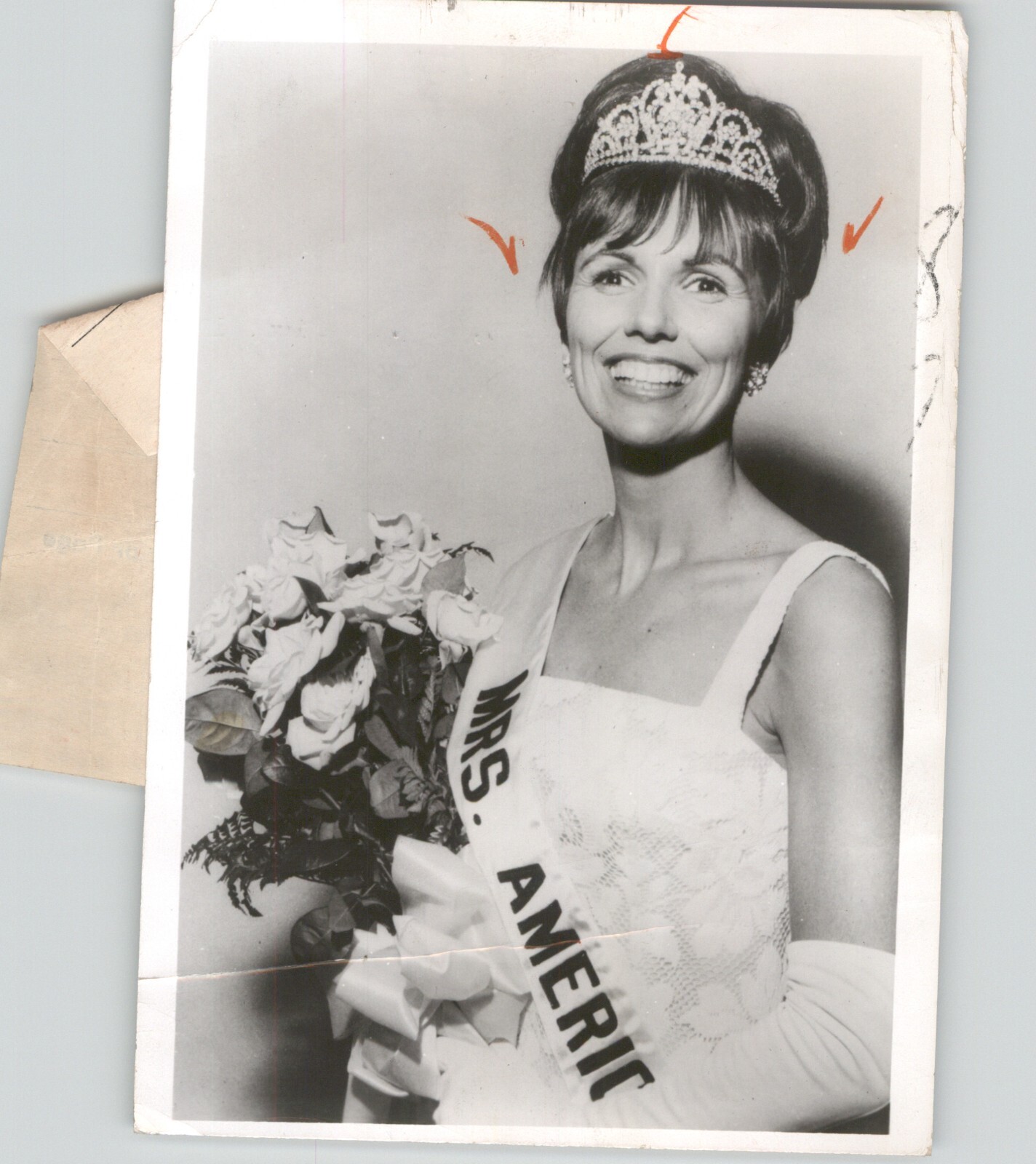 Portrait of Mrs America 1967 MARLENE COCHRAN Printed 1988 Press Photo ...