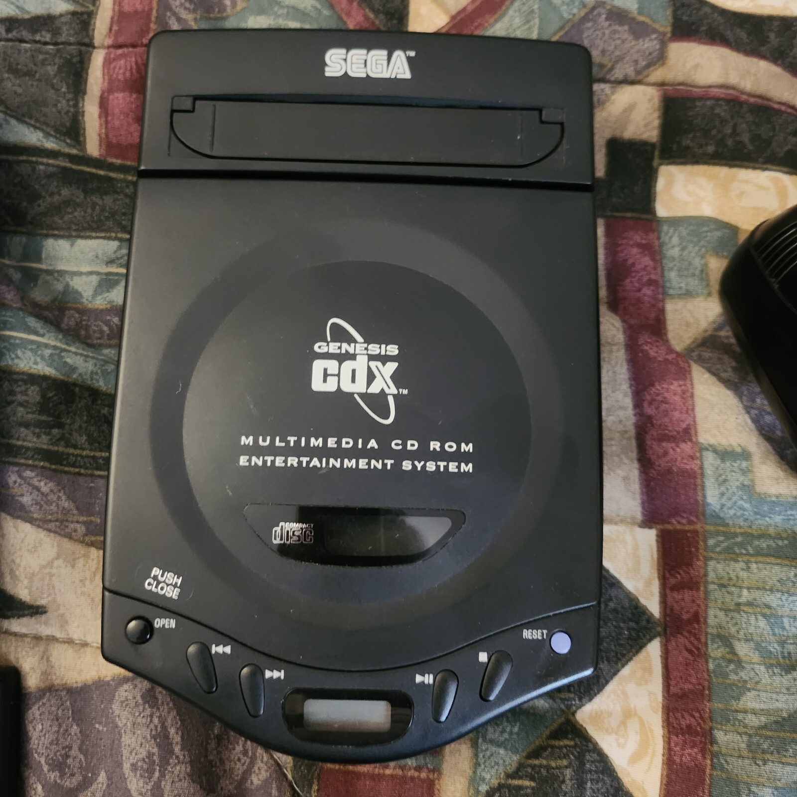 Tested SEGA GENESIS CDX Console Bundle with Sega 32x Adapter + 4 Games ...