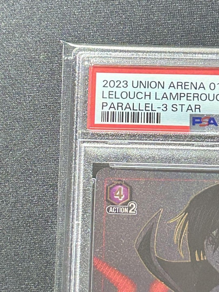 PSA10 Union Arena Code Geass: Lelouch of the Rebellion Lelouch Japanese 2023 | eBay