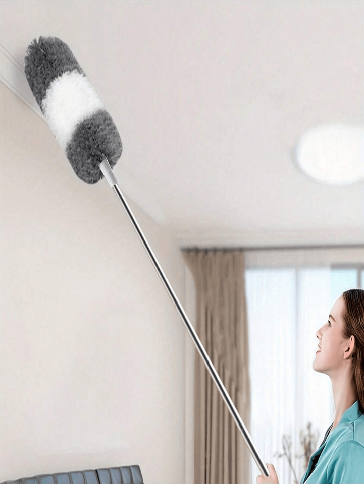 280cm Extendable Feather Duster Long Telescopic Duster Magic Static ...