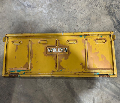 Factory Jeep Rear Tailgate Willys CJ2 CJ3 CJ5 Tail Gate OEM Back Door ...