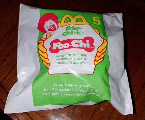 McDonalds Happy Meal Toy Robo-Chi Pets Poo-Chi Interactive Figurine ...