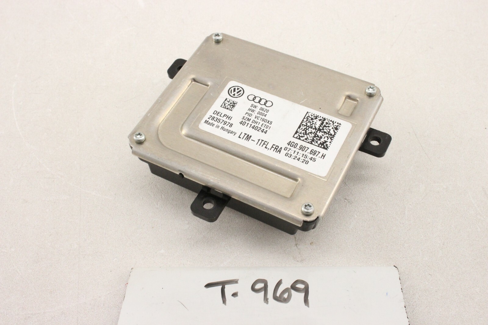 2013-2017 Audi Q5 Daytime Running Light Control Module OEM for sale ...