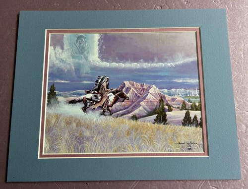 Daniel Long Soldier - The Messenger - Native American - Print - Sioux ...