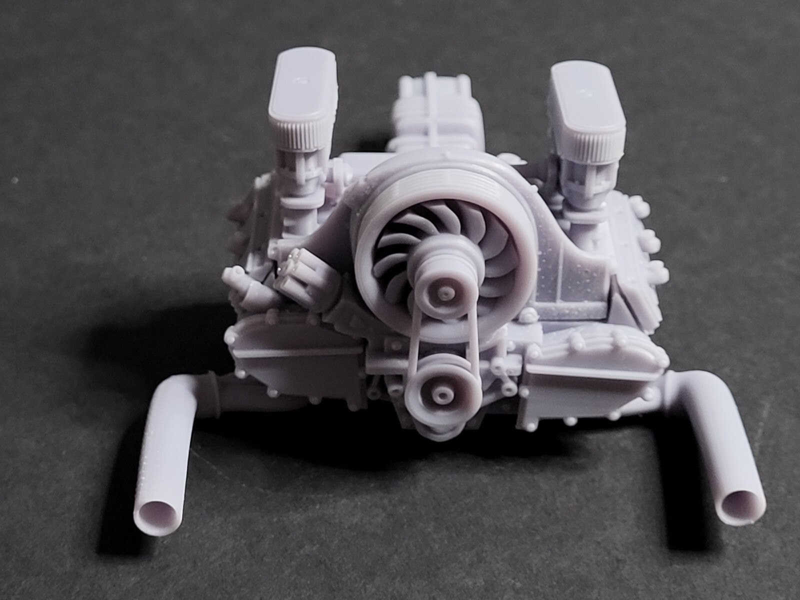 911 PORSCHE ENGINE - 3D print 1:8 1:10 1:12 1:18 1:24 Tamiya Revell MFH ...
