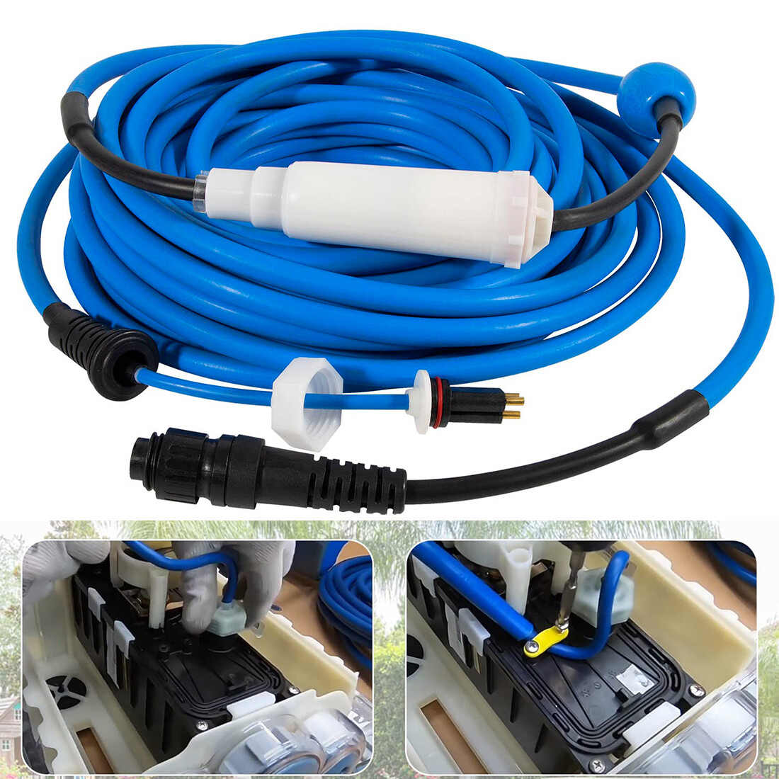 9995873 DIY Cable Swivel 3 Wire Assembly Replacement for Robotic Pool ...