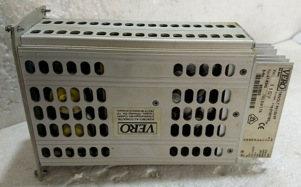 Vero Power Trivolt PK120/PF Plug in power Supply Typ: 116-010078G ...