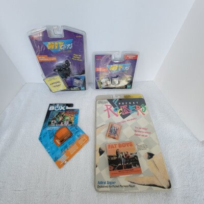 HIT CLIPS PERSONAL PLAYER W/ *NSYNC & MODONNA-POCKET ROCKERS-FAT BOYS ...