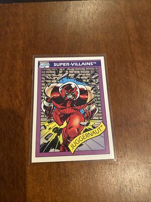JUGGERNAUT #55 Marvel Universe Series 1 1990 Impel Trading Card Super ...