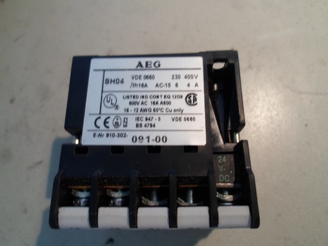 AEG Sh04 Relay VDE 0660 16a for sale online | eBay