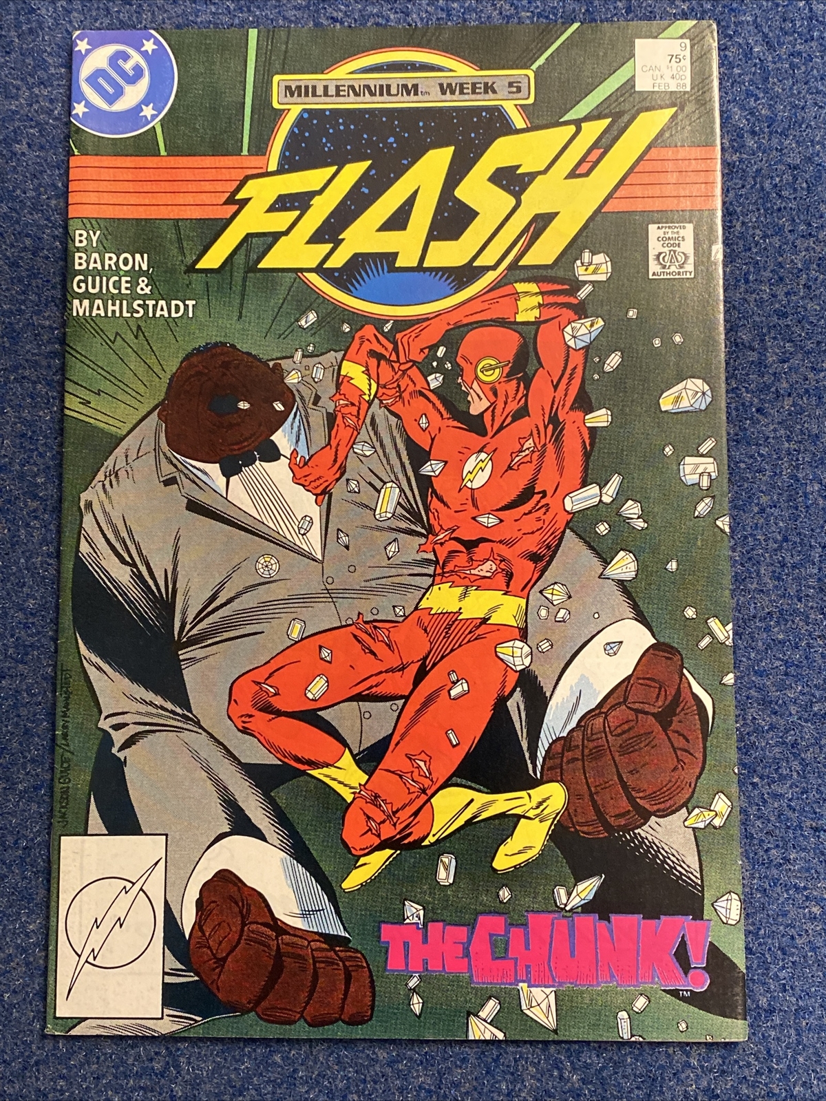 DC Comics Flash The Chunk. Feb 1988 | eBay