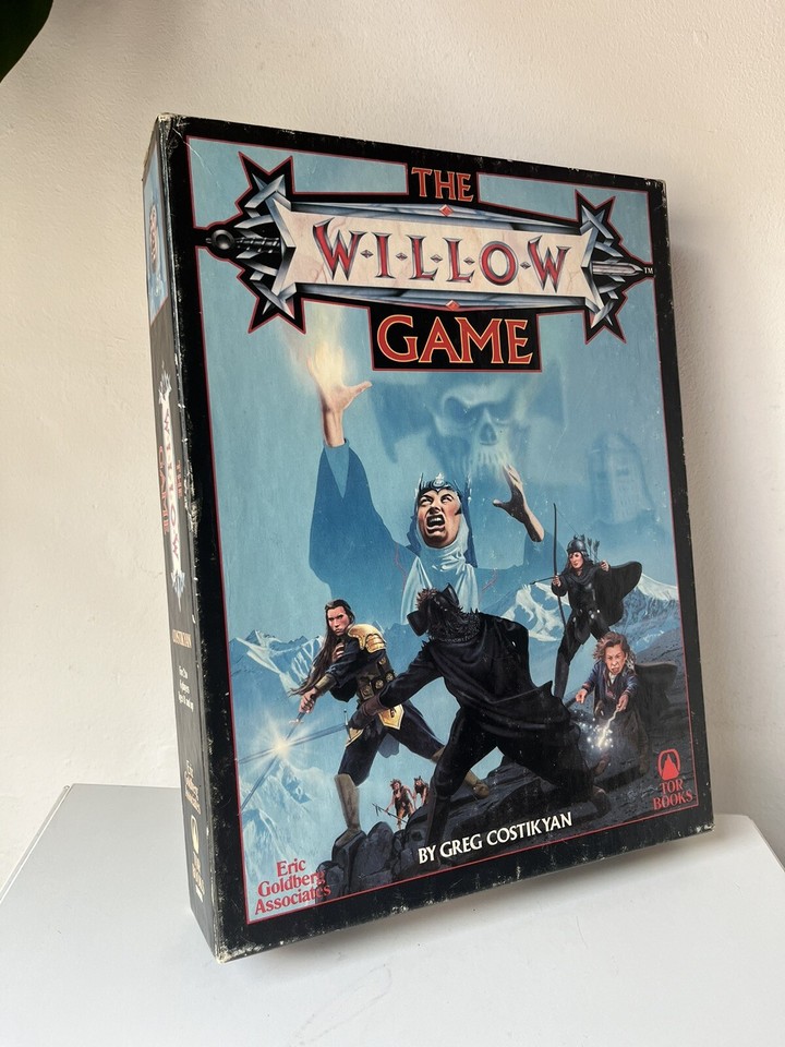 The WILLOW Game, Board Game by Tor Books by Greg Costikyan (missing 1 ...