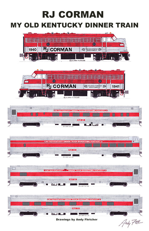 Rj Corman Logo Raleigh And Fayetteville Railroad Owned By RJ Corman