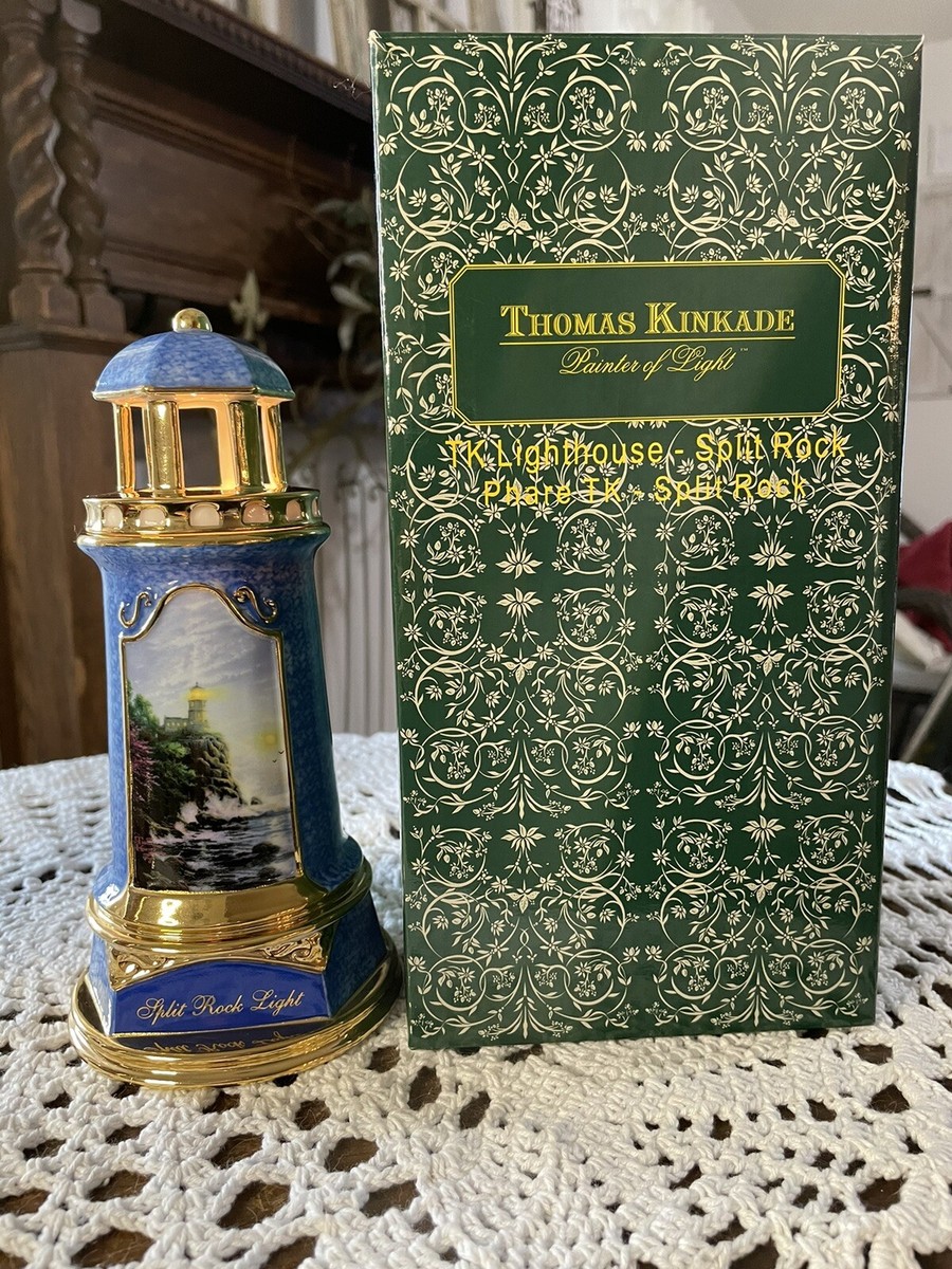 Vintage 2004 Thomas Kinkade Light Up Lighthouse Night The Village
