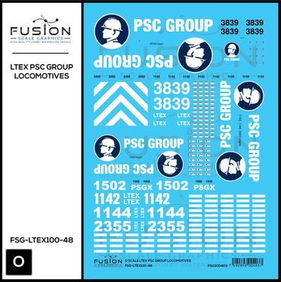 O Scale LTEX PSC Group Locomotives Decal Set | eBay