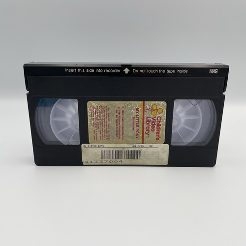 My Little Pony Children’s Video Library VHS 1984 Everyone’s Favorite ...
