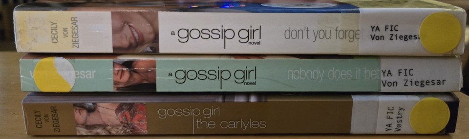gossip girl books lot | eBay