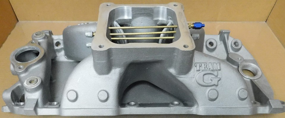 Weiand 7522 Team-G Intake Manifold BB Chevy Square Port Sgl Plane ...