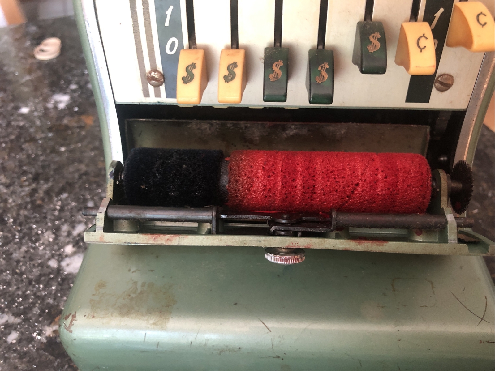 Paymaster Series 600 7- Column Check Writer Embosser Printer vtg Made ...